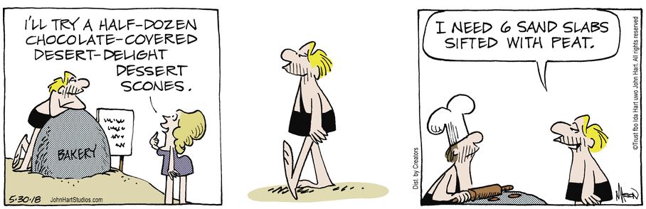 Because the caveman (who probably has a name but might as well be the ...