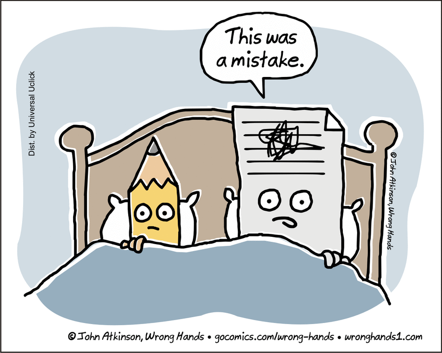 Mistake | Comics I Don't Understand