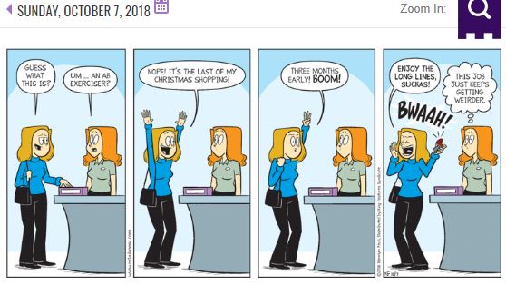 Maybe Mr. Feuti forgot about the three-week delay? | Comics I Don't ...