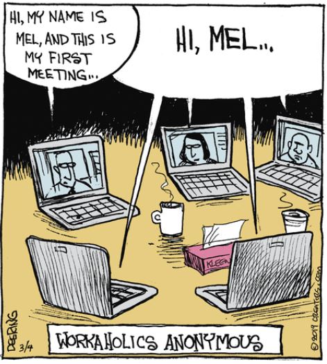 Umm… conference calls actually exist | Comics I Don't Understand