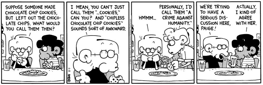 Actually, Jason, “cookies” IS kinda correct… | Comics I Don't Understand
