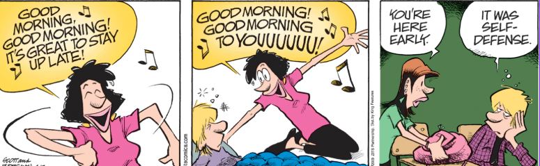 Good Morning! | Comics I Don't Understand