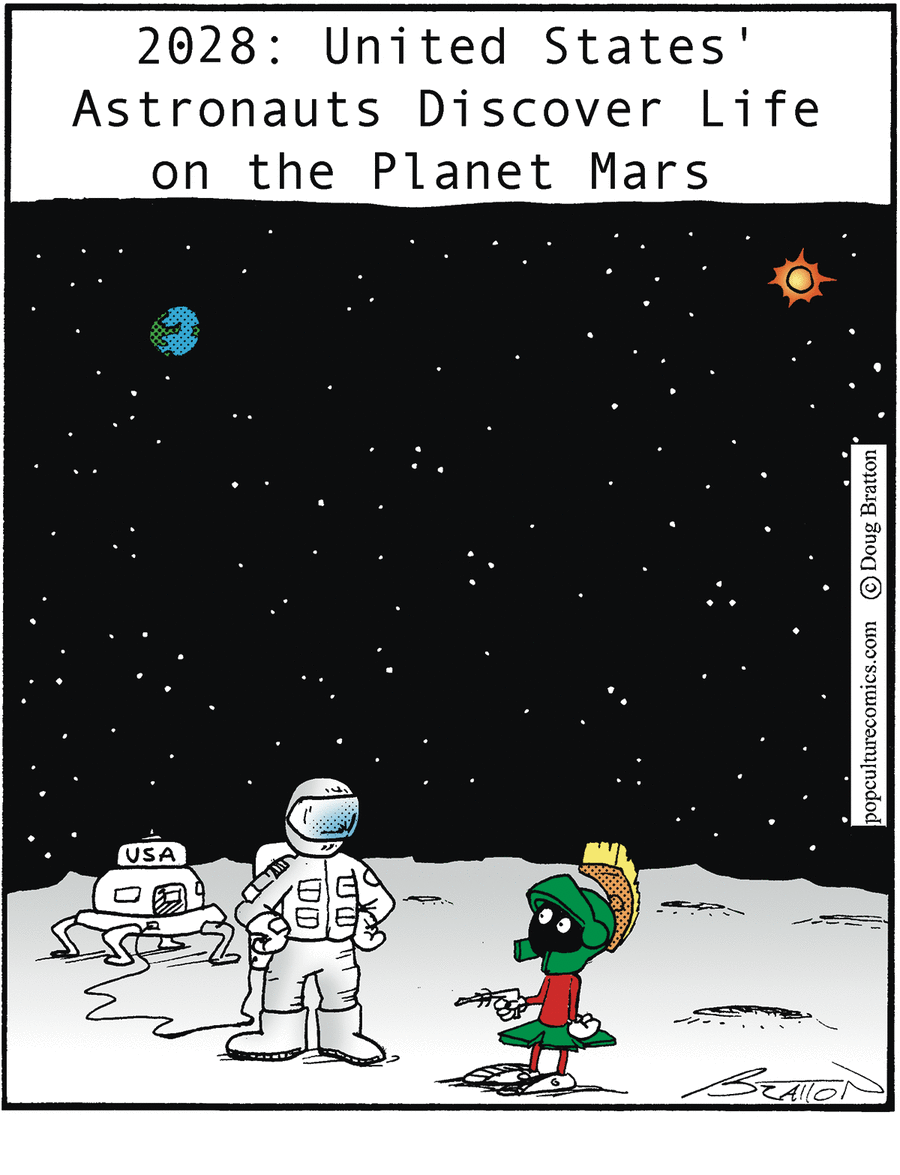 Speaking of Life On Mars… | Comics I Don't Understand