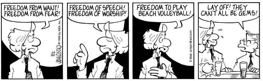 Freedom | Comics I Don't Understand