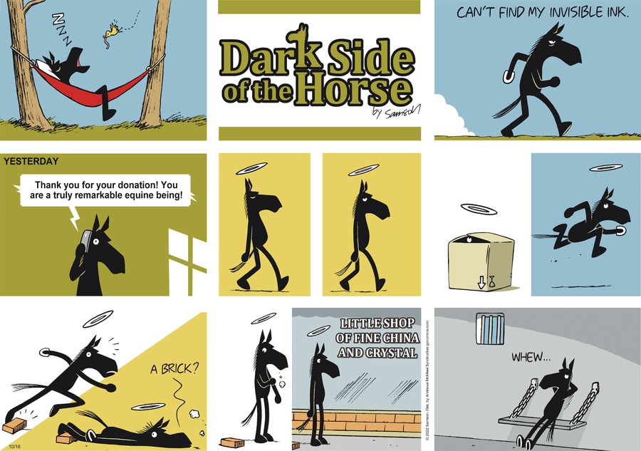 CIDU side of the horse | Comics I Don't Understand