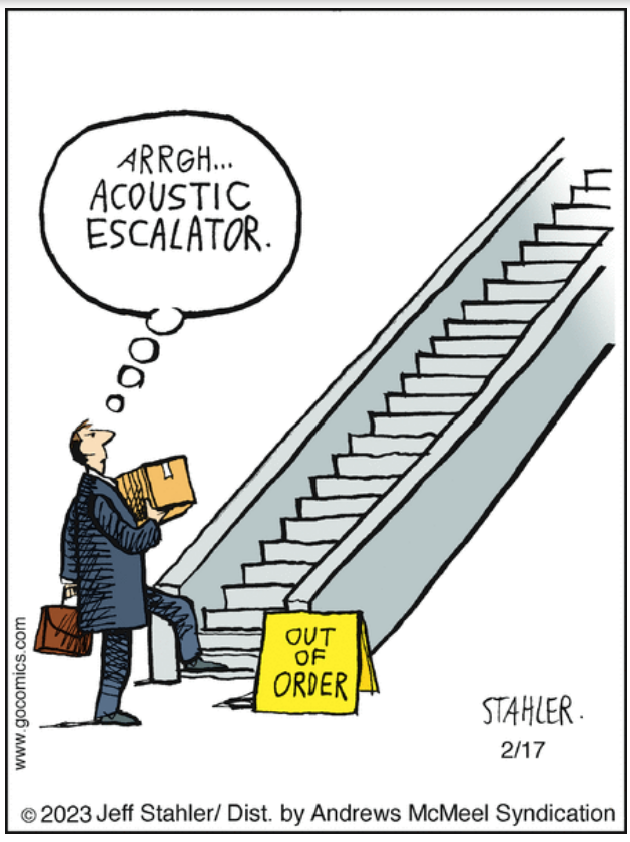 The Humor isn’t Escalating | Comics I Don't Understand