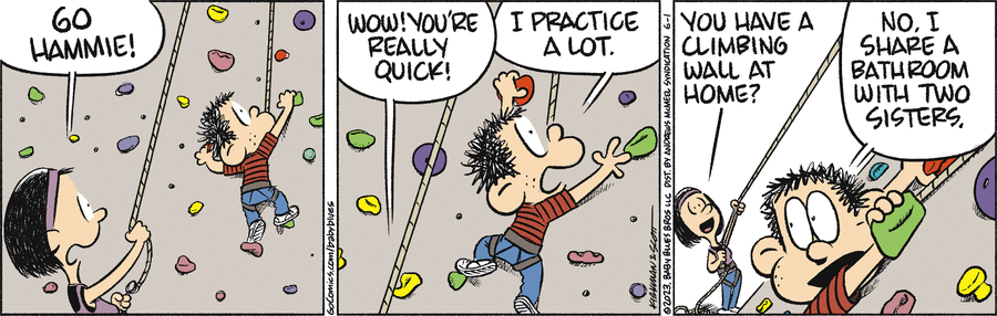 I practice a lot | Comics I Don't Understand