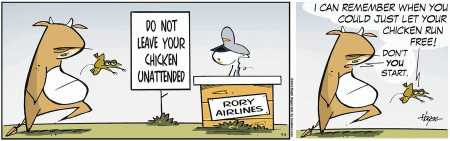 Unattended chicken | Comics I Don't Understand