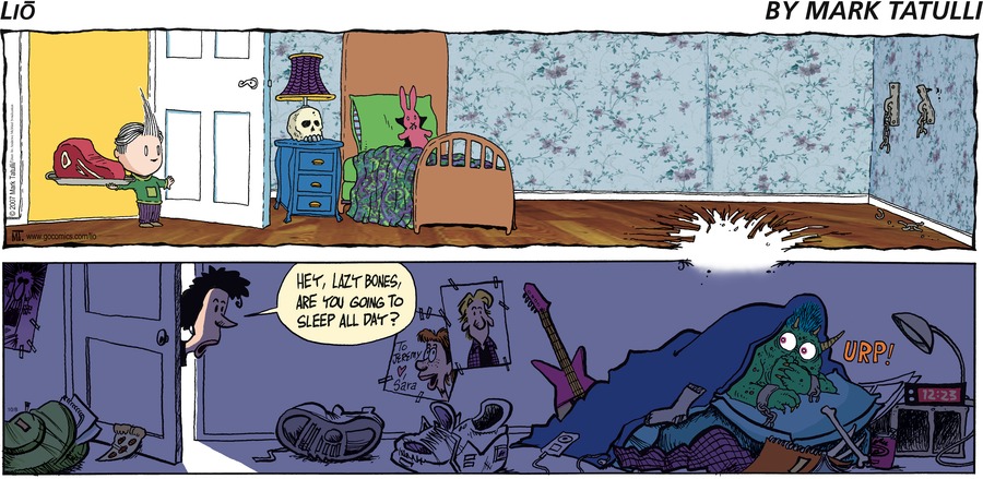 Liō-ing in Jeremy’s bed? | Comics I Don't Understand