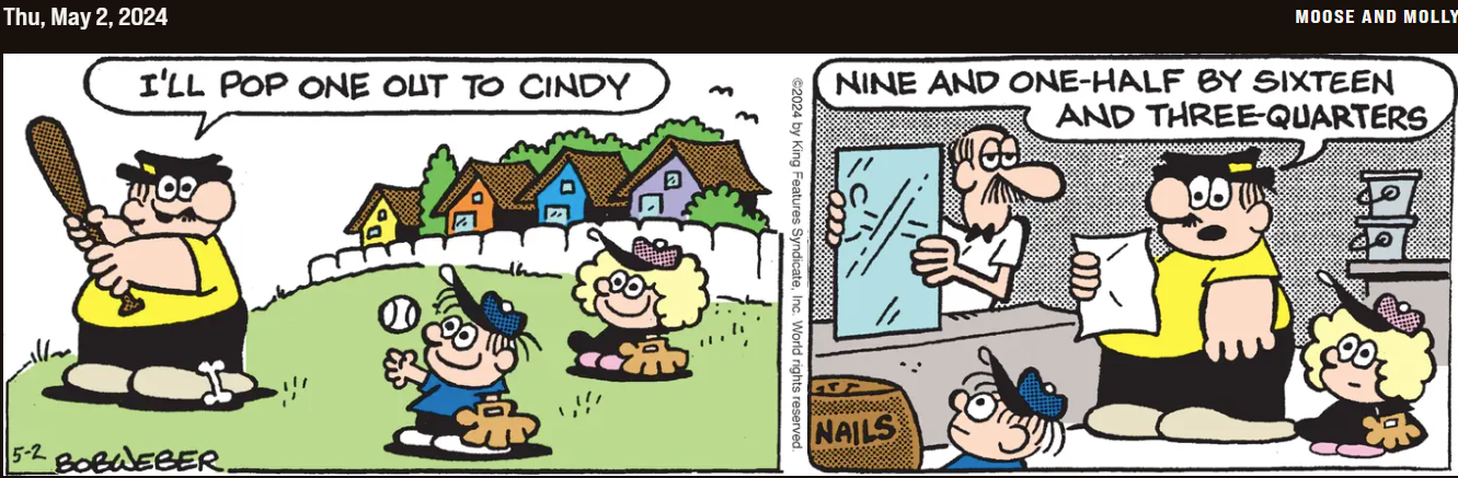 He popped one out? | Comics I Don't Understand